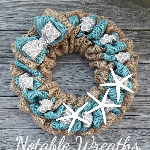 Turquoise Wreath - Etsy