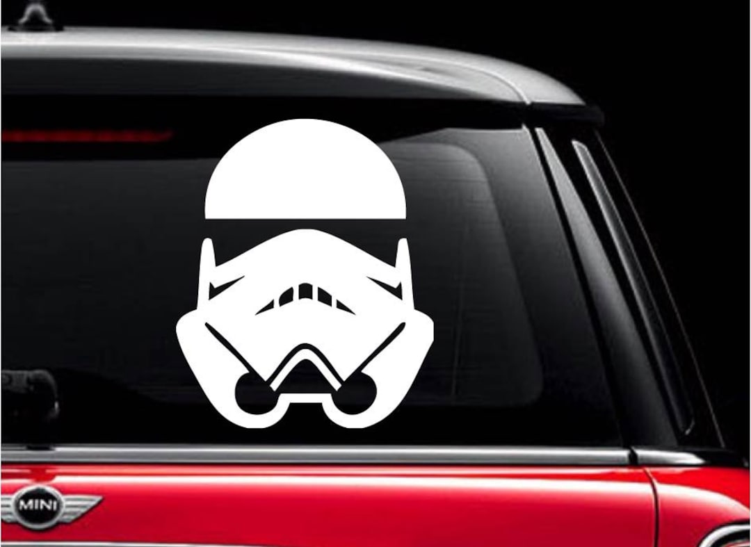 Star Wars Stormtrooper Vinyl Decal Sticker for Car Automobile - Etsy