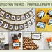 Construction Theme Party Pack / Road Builder Theme / Truck - Etsy