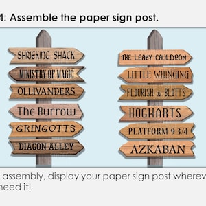 Printable Wooden Arrow Signs / Classroom Library Decor / PDF Digital ...