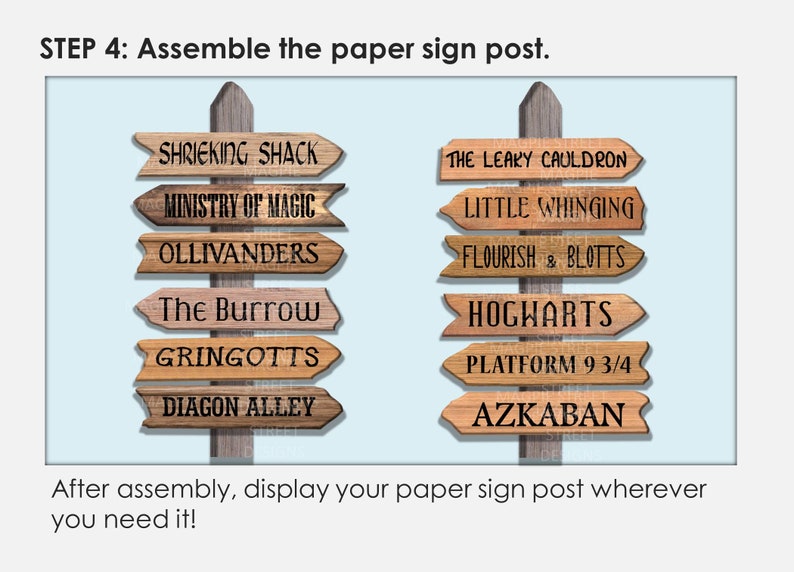 Printable Wooden Arrow Signs / Classroom Library Decor / PDF Digital ...