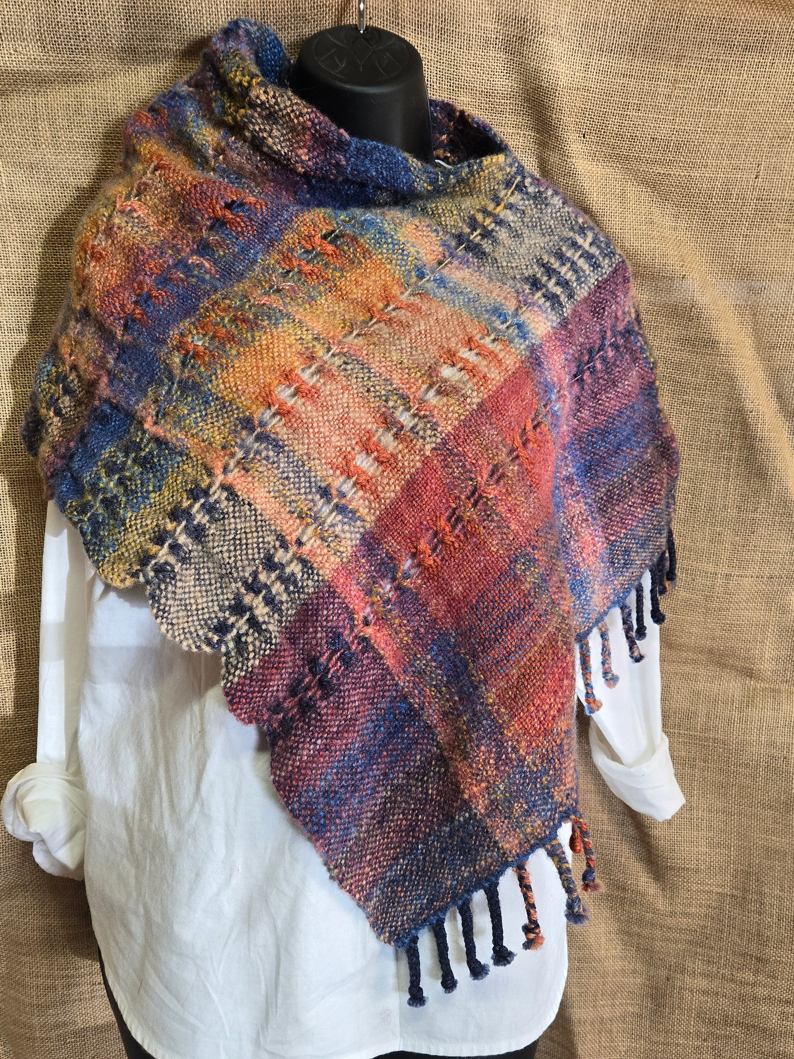 Wool Poncho - Etsy