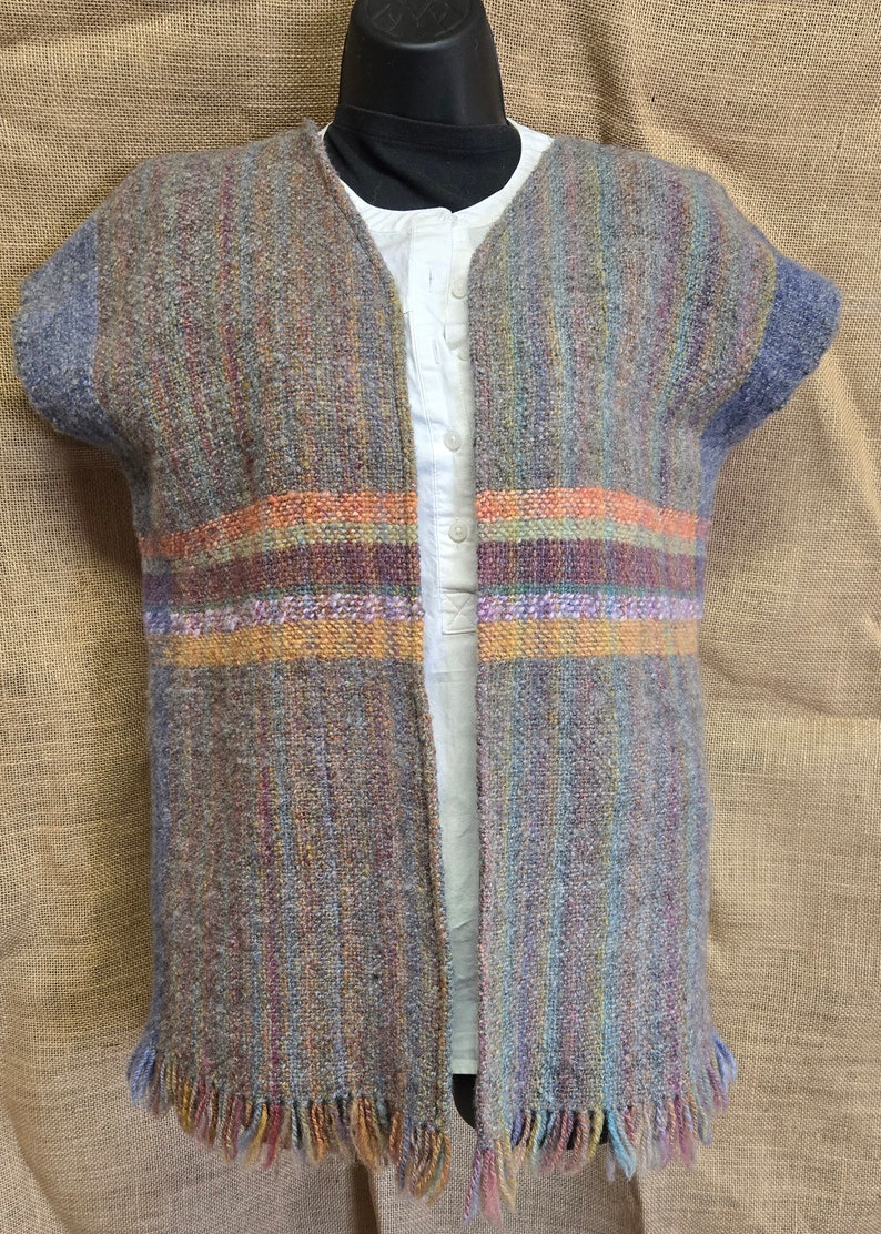 Wool Alpaca Vest Woven - Etsy