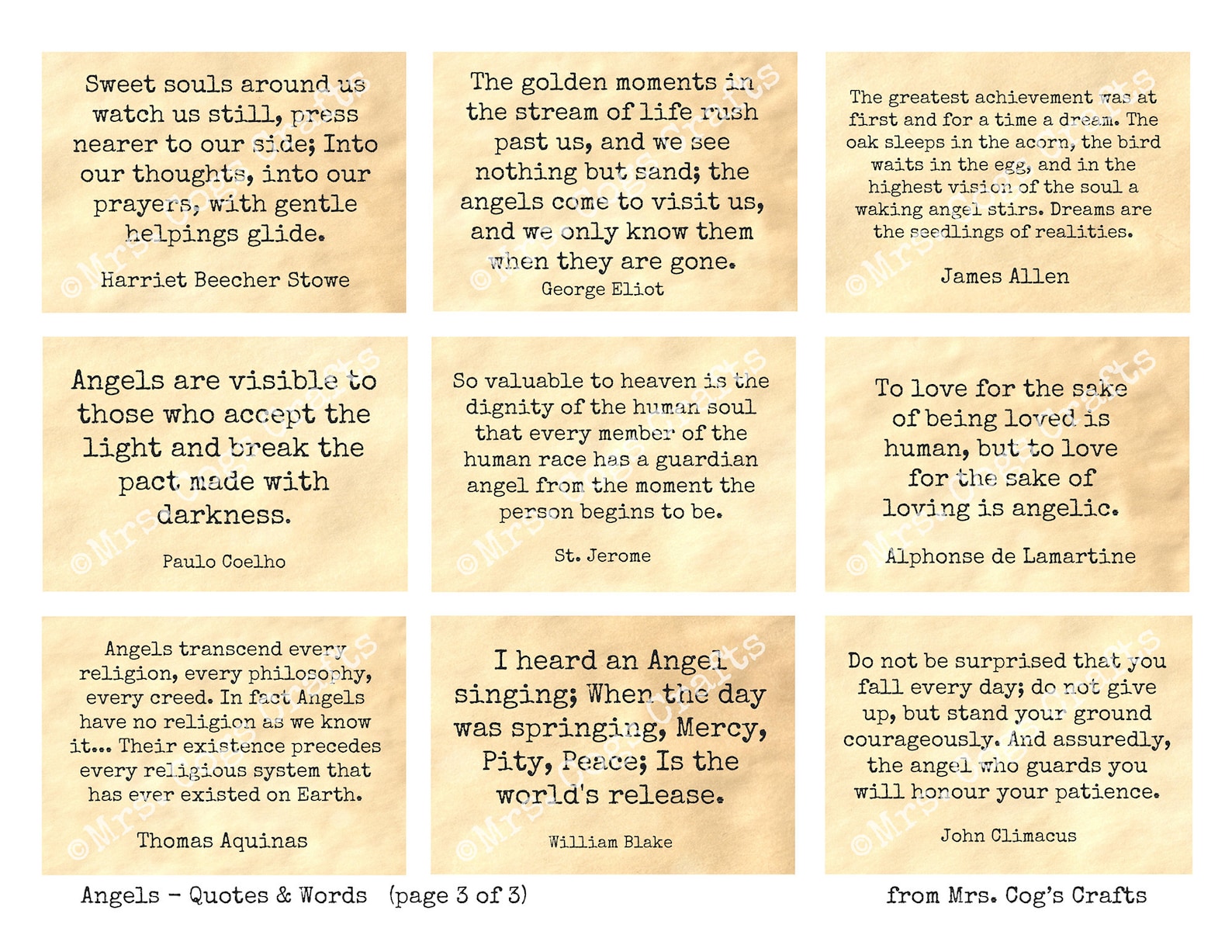 Angels - Quotes & Words - Journal Prompts, Printable Words, Instant ...