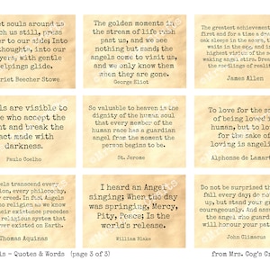 Angels - Quotes & Words - Journal Prompts, Printable Words, Instant ...