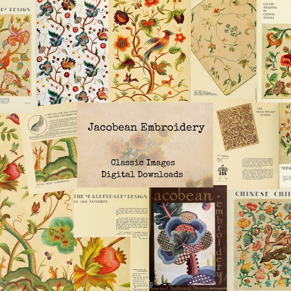 Jacobean - Etsy