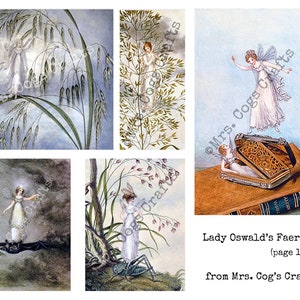 The Faeries by Lady Oswald - Printable Images, Vintage Art, Instant ...