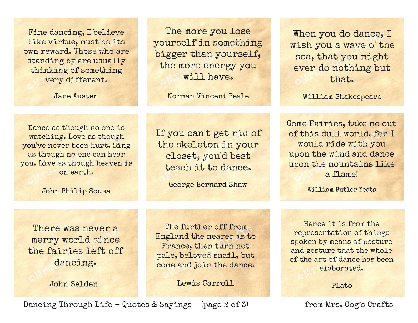 Dancing Through Life Journal Prompts Printable Words - Etsy