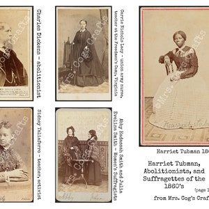 Harriet Tubman, Abolitionists and Suffragettes - Digital Ephemera ...