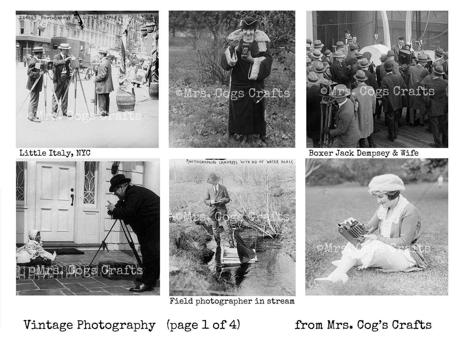 Vintage Photography Digital Ephemera Digital Images - Etsy