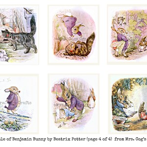 The Tale of Benjamin Bunny, by Beatrix Potter - Digital Ephemera ...