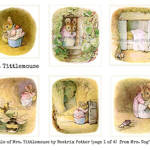 The Tale of Mrs. Tittlemouse, by Beatrix Potter - Digital Ephemera ...