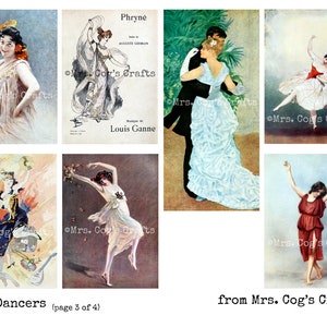The Dancers - Digital Images, Digital Downloads, Digital Art, Ephemera ...