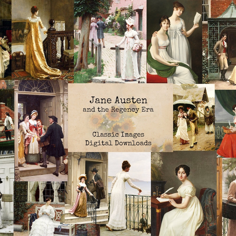 Jane Austen Printable - Etsy