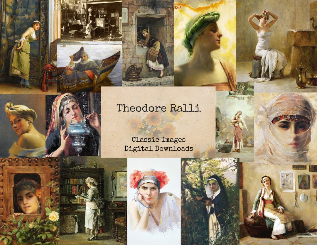 Theodore Ralli - Printable Images, Ephemera, Digital Images, Vintage ...