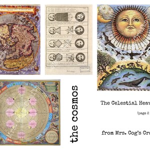 The Celestial Heavens - Printable Images, Vintage Art, Instant Download ...