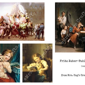 Fritz Zuber-buhler - Printable Images, Vintage Art, Instant Download ...
