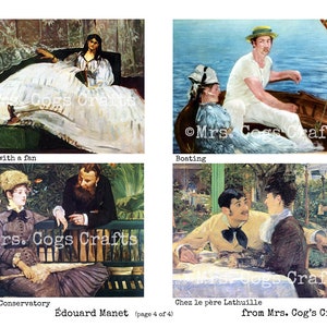 The Modern Art of Édouard Manet - Digital Ephemera Classics, Digital ...