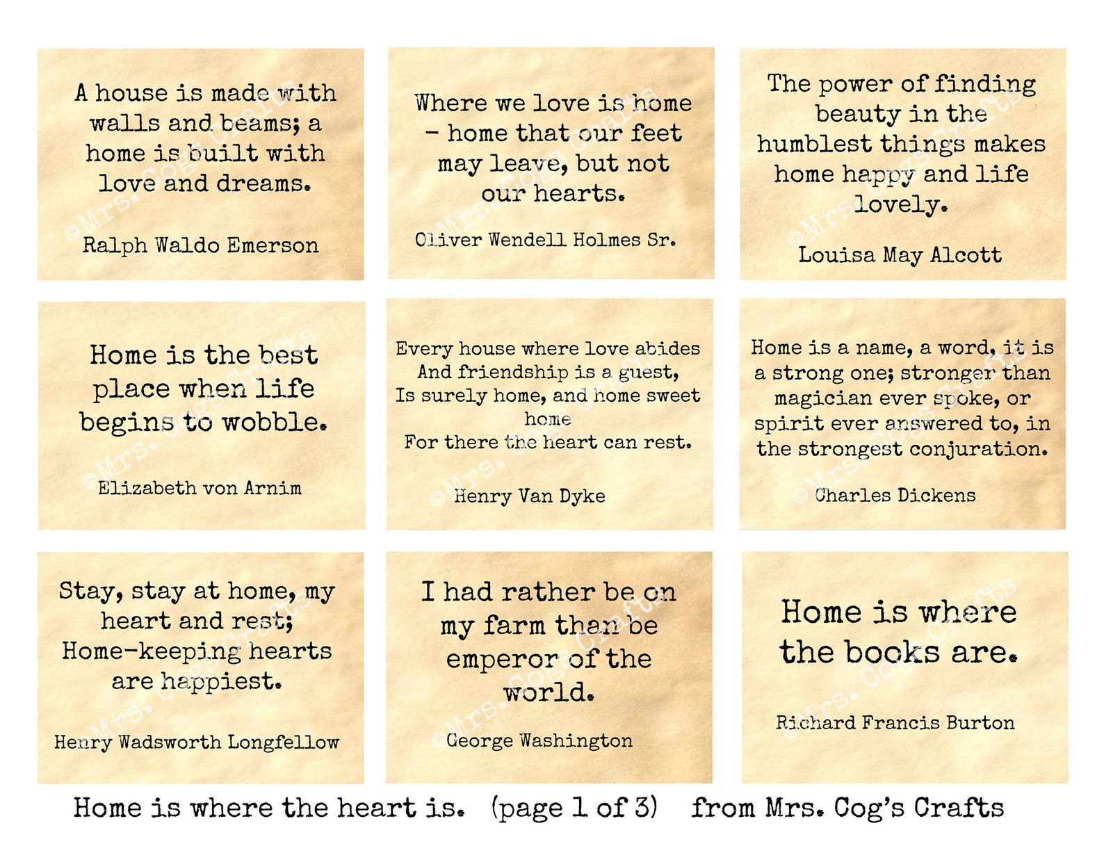 Home is Where the Heart is - Words & Quotes - Journal Prompts ...