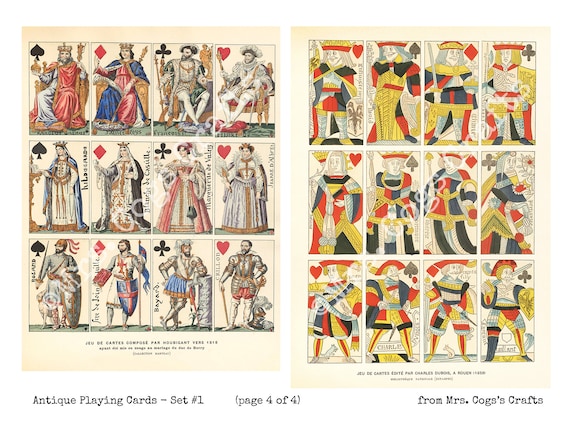 Antique Playing Cards A Pictorial History