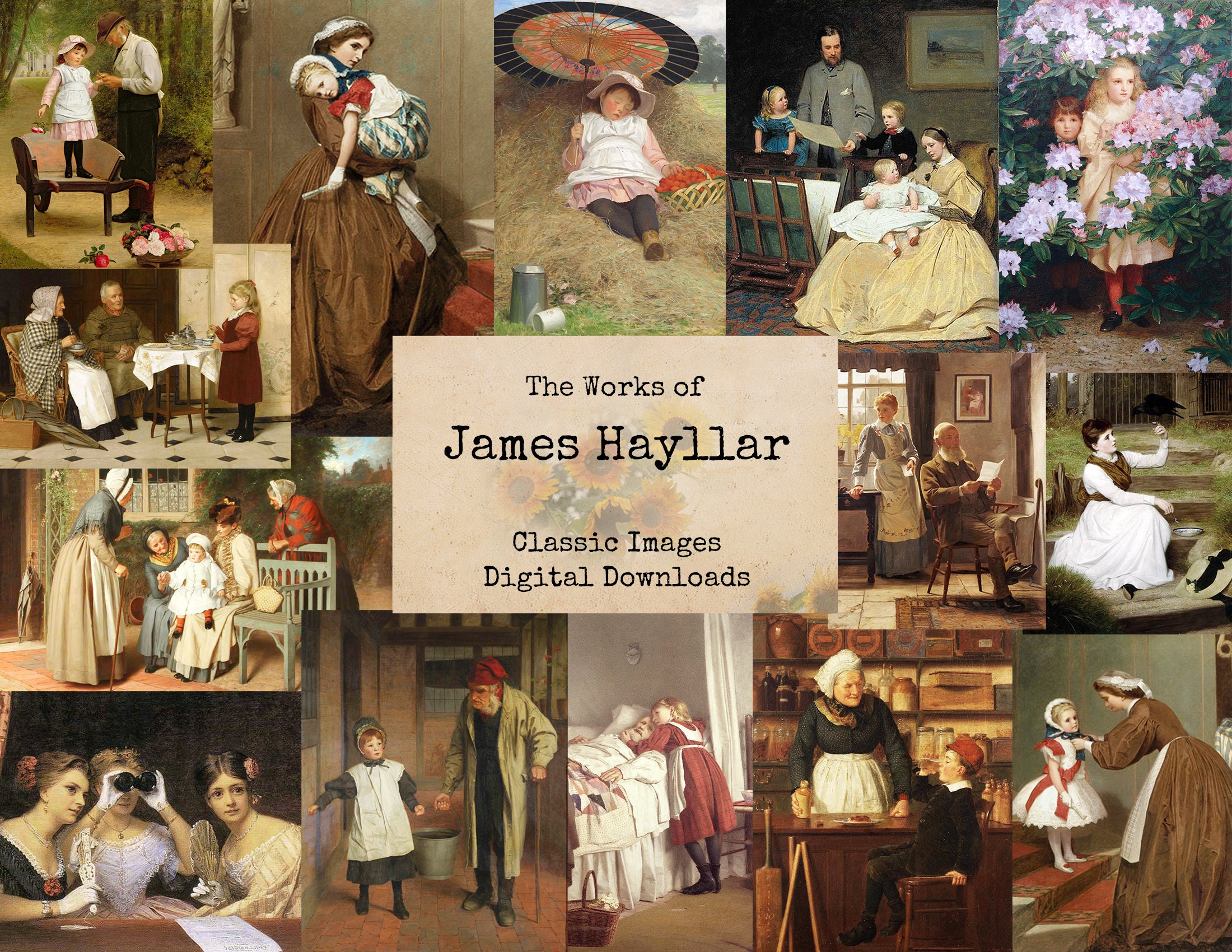 James Hayllar - Printable Images, Vintage Art, Instant Download ...