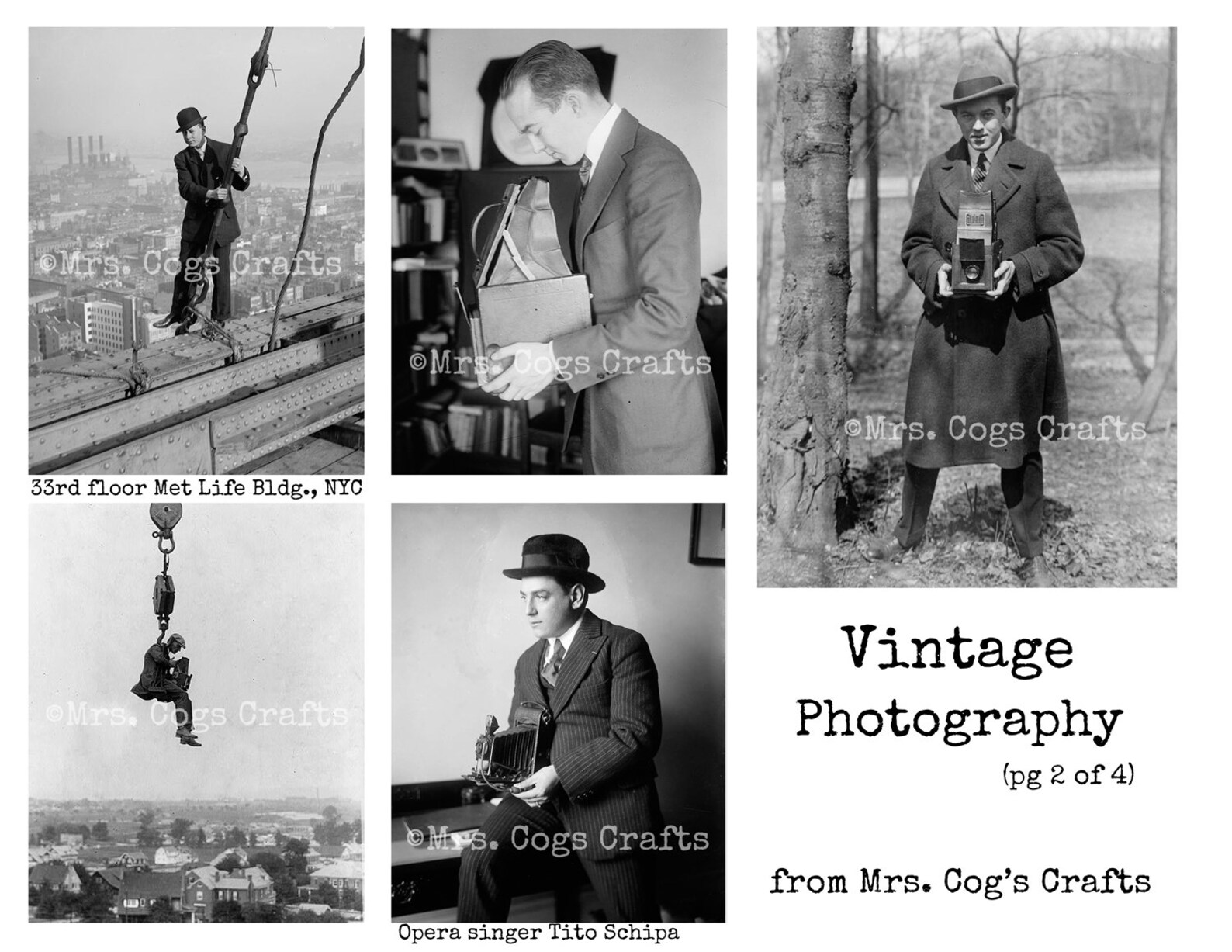 Vintage Photography Digital Ephemera Digital Images - Etsy