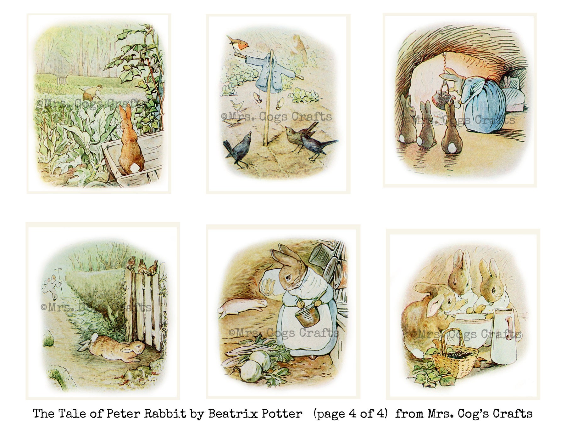 The Tale of Peter Rabbit by Beatrix Potter Ephemera | Etsy