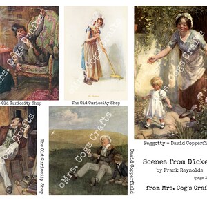 Scenes From Dickens by Frank Reynolds - Digital Ephemera Classics ...