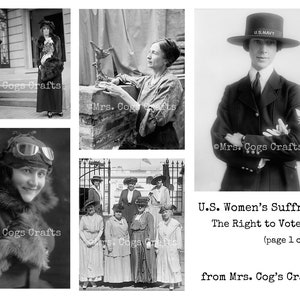 U.S. Women's Suffrage - the Right to Vote, Digital Ephemera, Digital ...