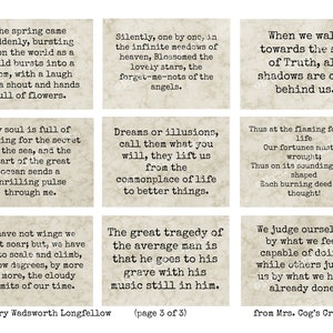 Henry Wadsworth Longfellow - Printable Quotes - Journal Prompts ...