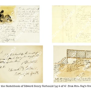 From the Sketchbook of Edward Henry Corbould - Printable Images ...