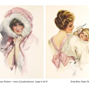 Harrison Fisher - Rare Illustrations - Printable Images, Old Book Pages ...