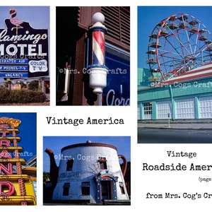 Vintage Roadside America - Digital Ephemera, Digital Images, Vintage ...