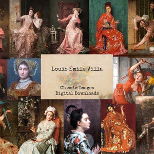 Louis Émile Villa - Ephemera Classics, Printable Images, Vintage Art ...