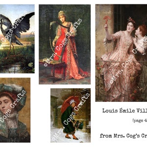 Louis Émile Villa - Ephemera Classics, Printable Images, Vintage Art ...