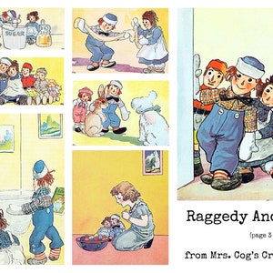 Raggedy Andy - Digital Ephemera Classics, Digital Images, Vintage Art ...