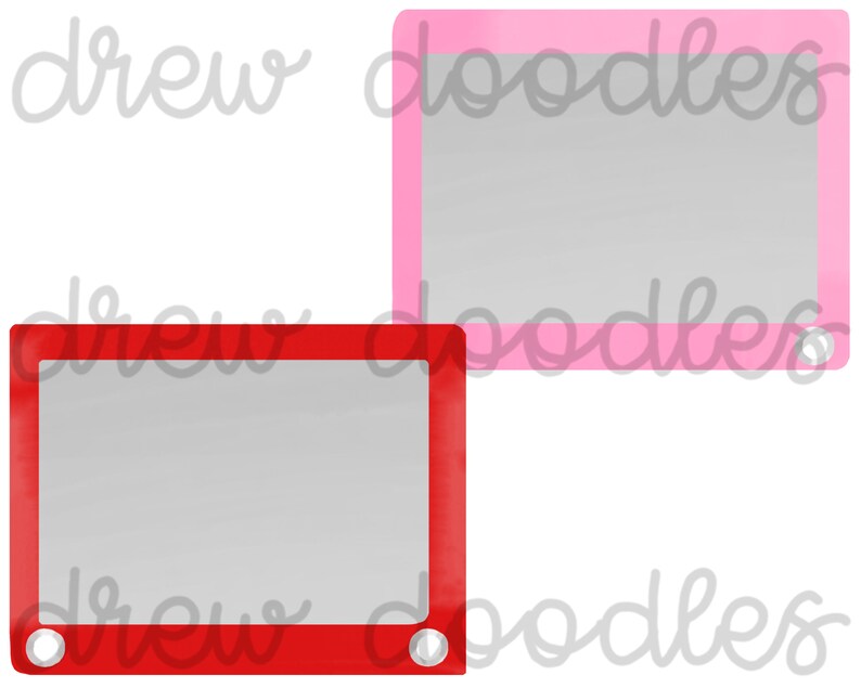 Watercolor Sketch Toys Digital Clip Art Set Instant Download - Etsy