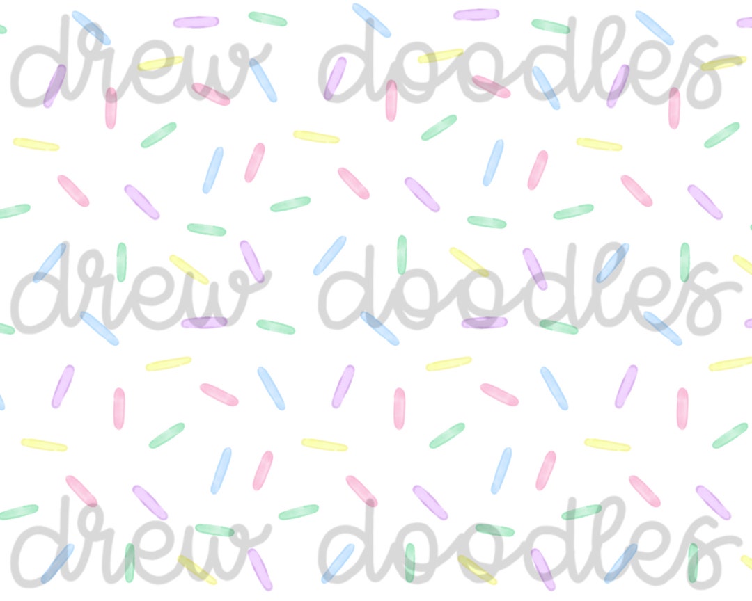 Watercolor Sprinkles Pattern Print Digital Papers Backgrounds 4x6 and ...
