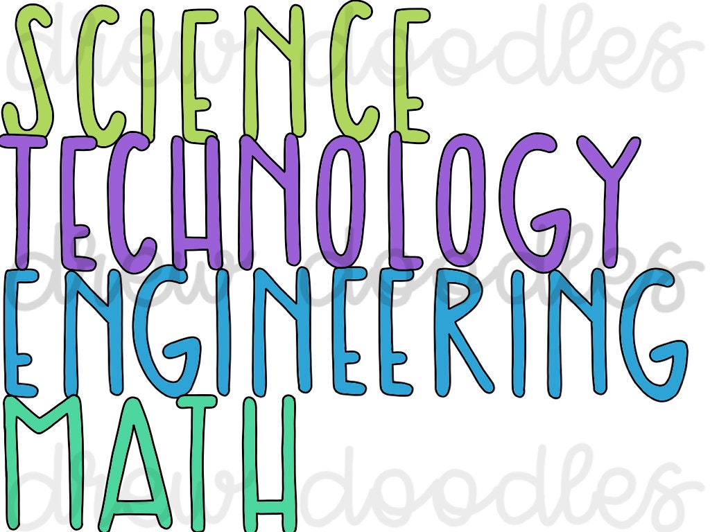 STEM Doodles Digital Clip Art Set Instant Download - Etsy