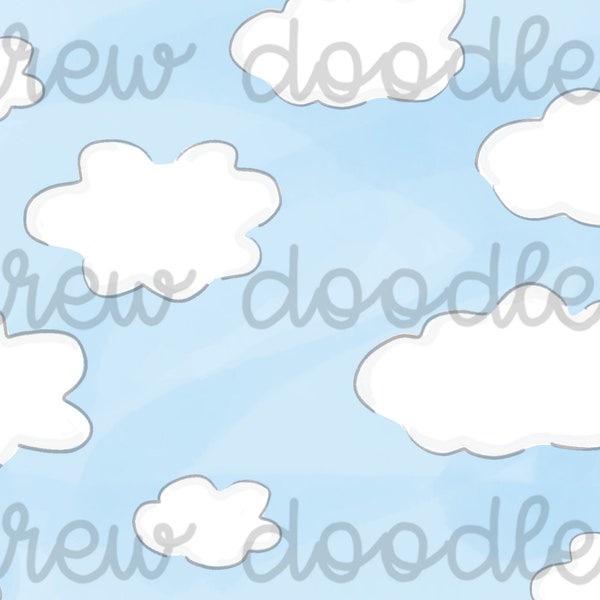 Toy Story Cloud Stencils - Etsy