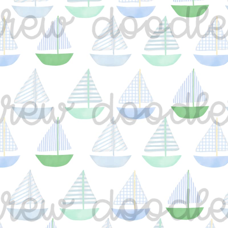 Sailboat Print - Etsy