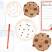 Watercolor Christmas Cookies and Milk for Santa Digital Clip Art Set ...