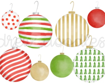 Christmas Pj's Digital Clip Art Set Color and Black Line - Etsy