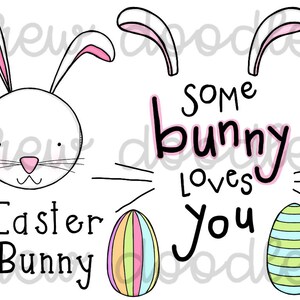 Easter Doodles Digital Clip Art Set- Instant Download - Etsy