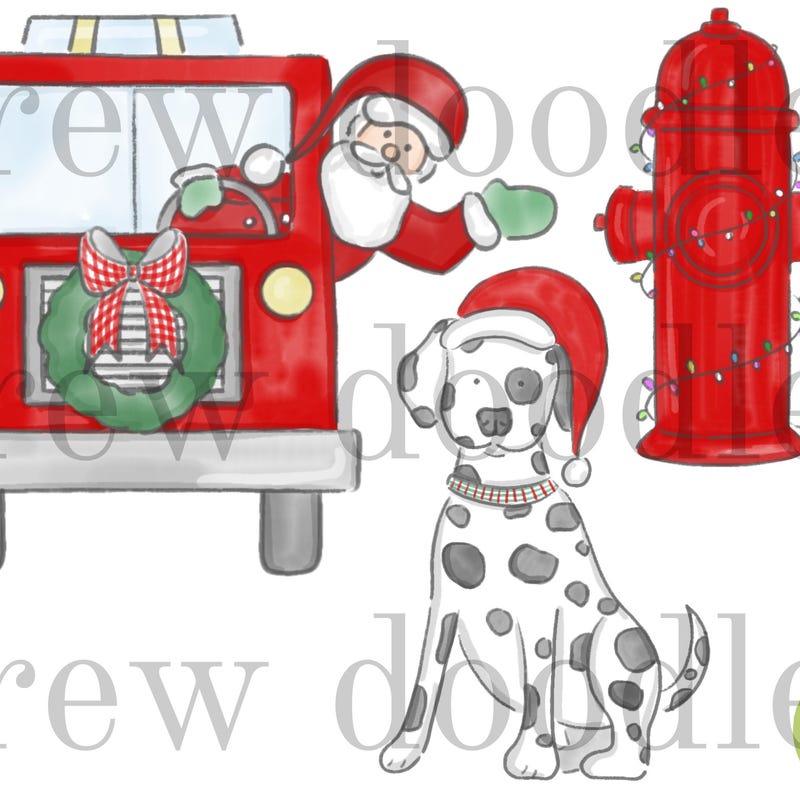 Fireman Santa - Etsy