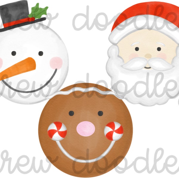 Snowman Watercolor - Etsy