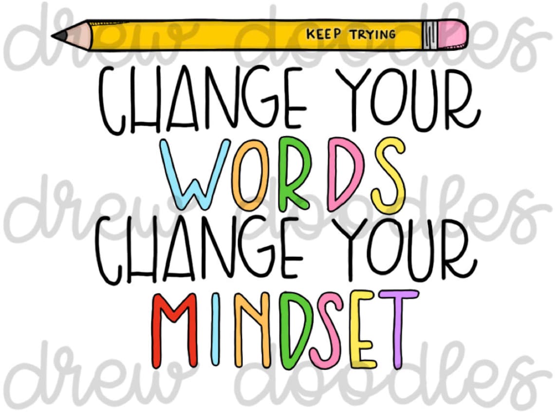 Growth Mindset Doodles Digital Clip Art Set Instant Download - Etsy