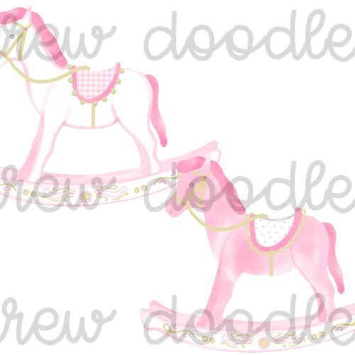 Watercolor Baby Girl Digital Clip Art Set Instant Download - Etsy