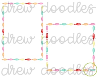 Watercolor Fishing Clipart Clip Art Digital Png Hand Drawn - Etsy