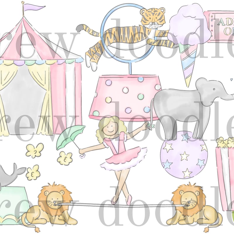 Pink Circus - Etsy